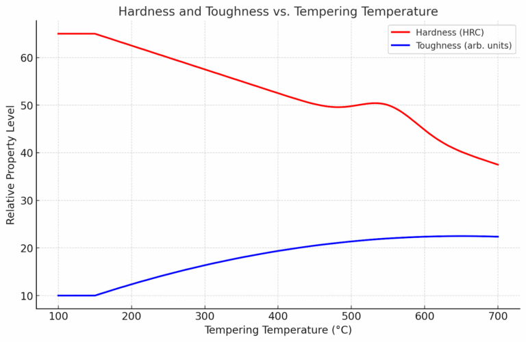 Tempering Steel: Definition, Process, Temperatures, Microstructure ...